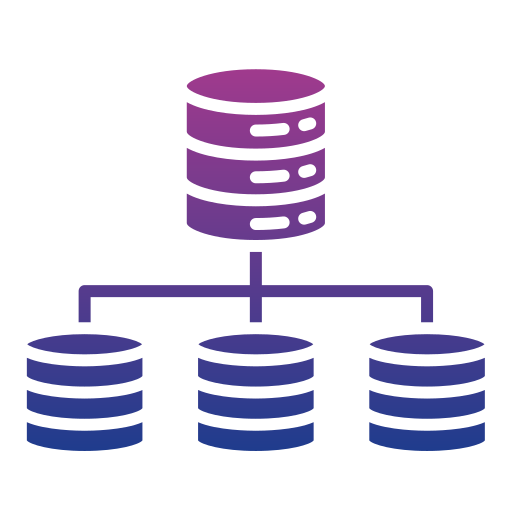 Data modeling Generic gradient fill icon Data modeling Generic gradient fill icon
