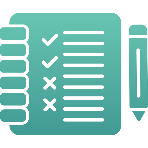 Checklist Generic gradient fill icon Checklist Generic gradient fill icon