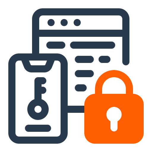 Two factor authentication Generic color lineal-color icon Two factor authentication Generic color lineal-color icon