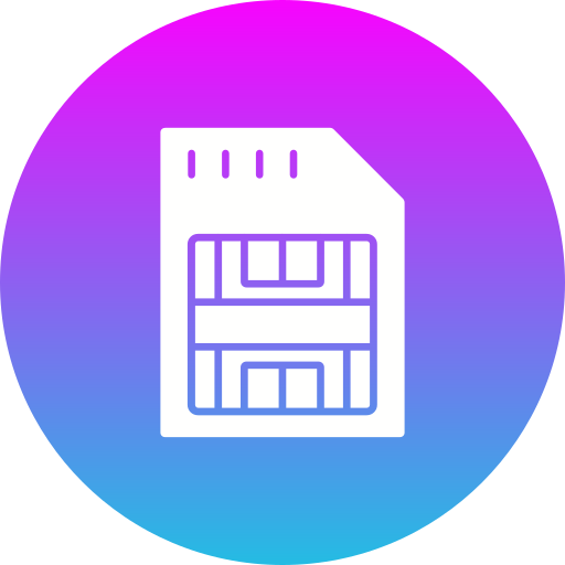 Sim card Generic gradient fill icon | Freepik Sim card Generic gradient fill icon | Freepik